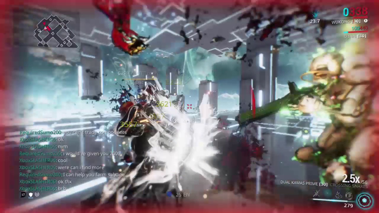 Warframe Dual Kamas Prime Build Test - YouTube