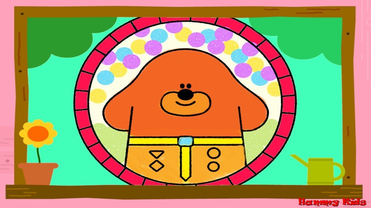 Hey Duggee Doodle Drawing Colouring for Kids - YouTube