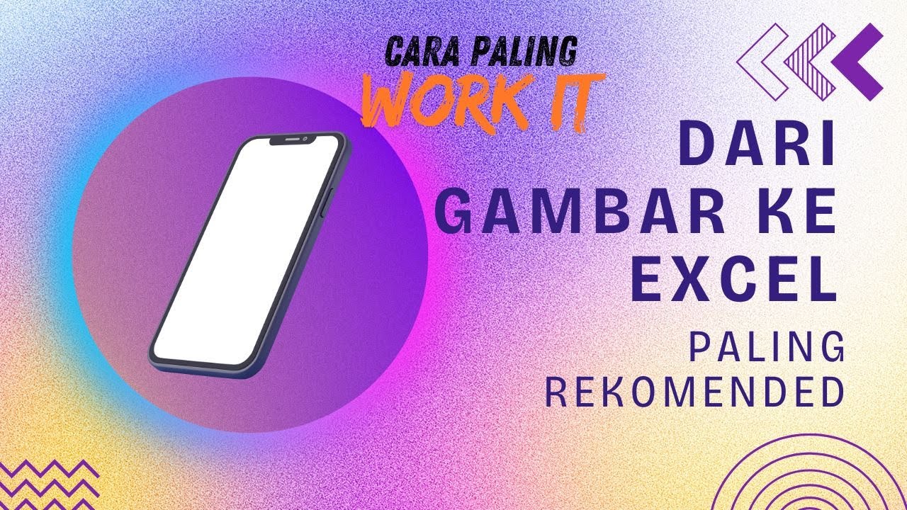 Cara Merubah file Jpg ke Text EXCEL - YouTube