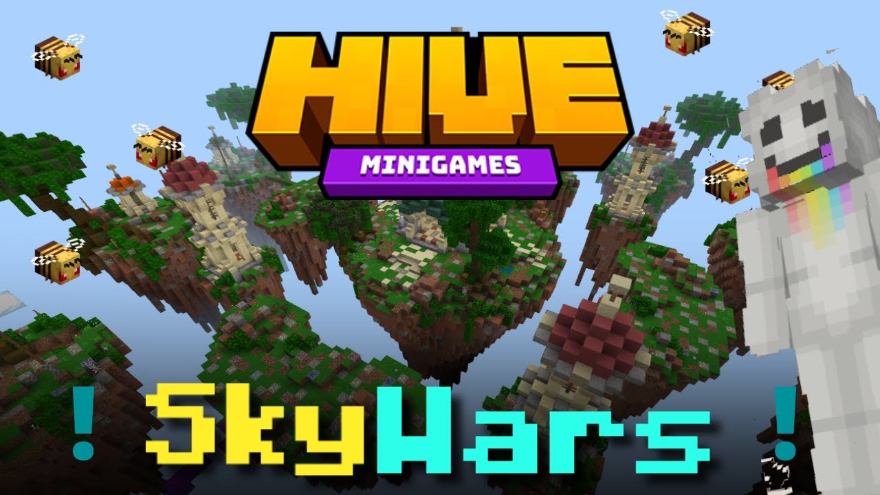 The Hive SKYWARS! - How does it compare? | PE / Bedrock Gameplay - YouTube