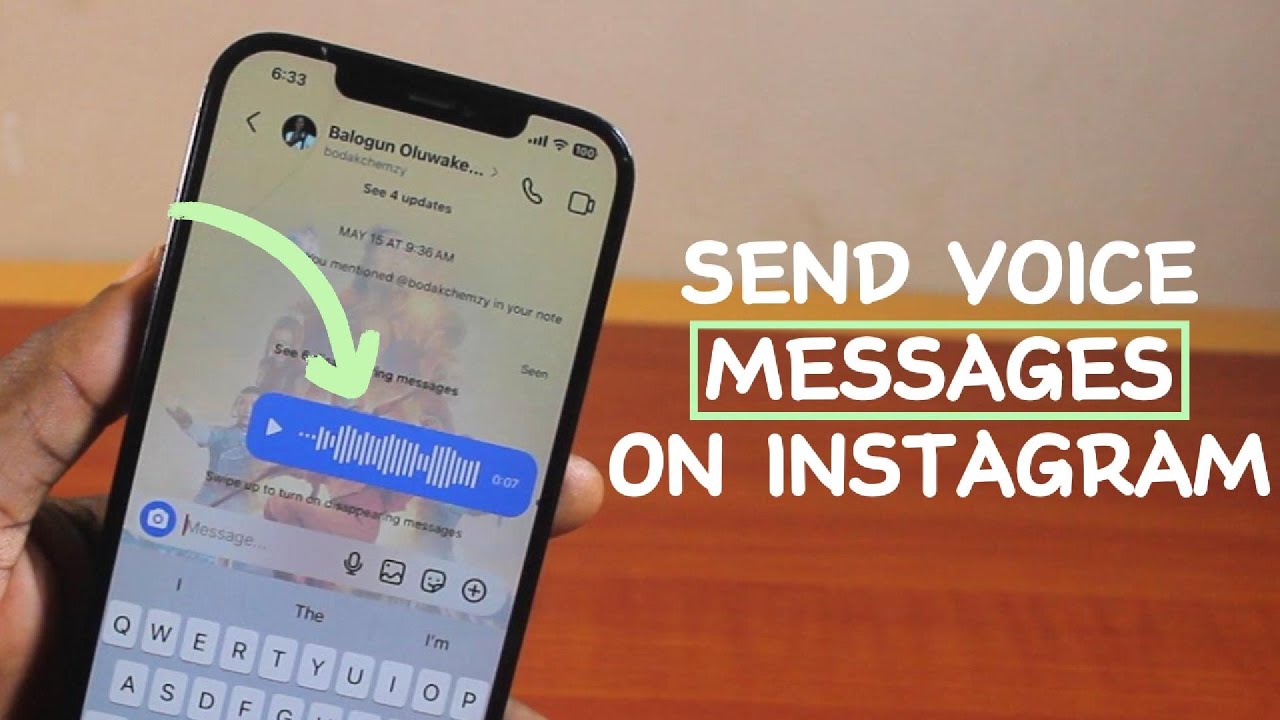 How to Send Voice Messages on Instagram - YouTube
