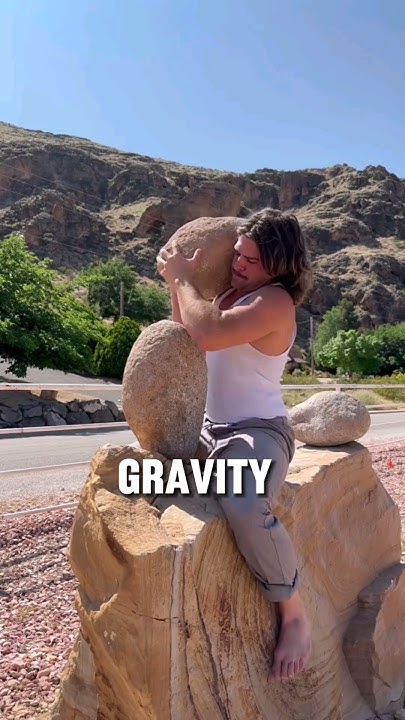 Man fights gravity to make incredible sculptures 😱 (TT @colestacks) #shorts #skills - YouTube