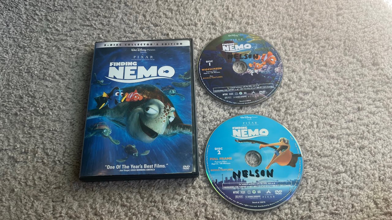 Finding Nemo (2003) 2003 DVD Overview (2025 Edition) - YouTube