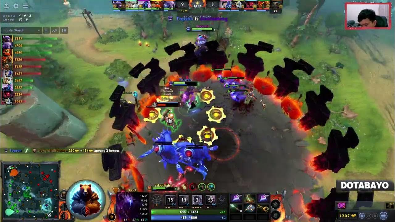 TOPSON BANE THE MIDLANER PERSPECTIVE - DOTA 2 PATCH 7.35D - YouTube