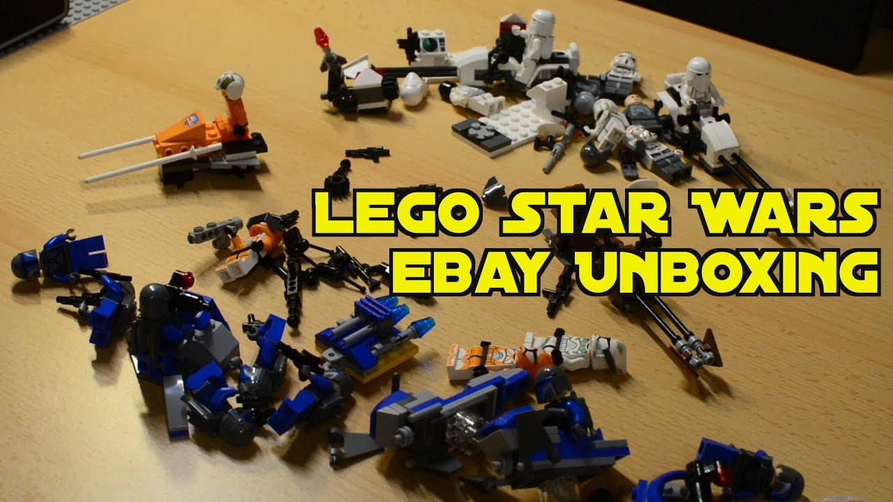 (Full-HD) Lego Star Wars ebay Unboxing (German) - YouTube