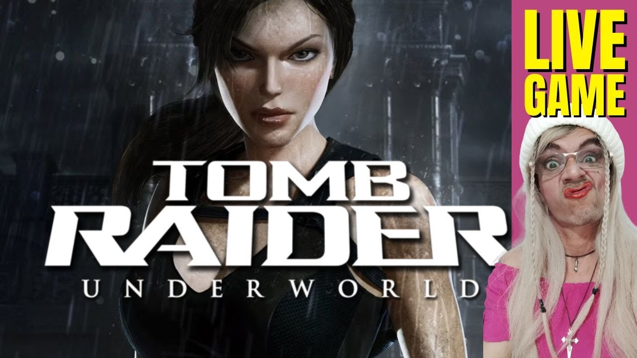 LIVE GAMEPLAY TOMB RAIDER UNDERWORLD COM A TIA #tombraider - YouTube