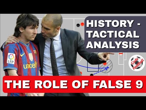 The role of false 9! History and tactical analysis! - YouTube