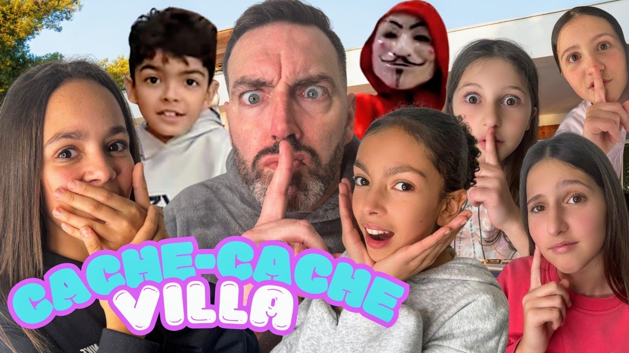 Big Cache-Cache dans la Villa avec nos Copines - YouTube