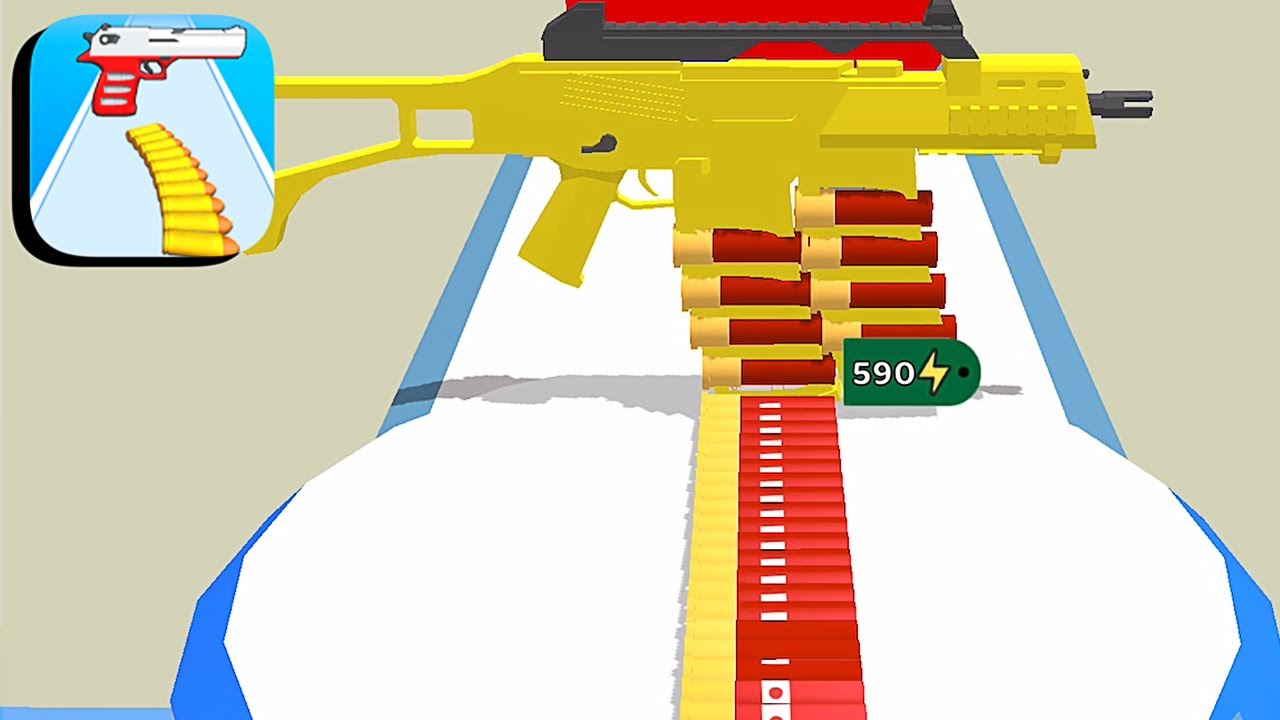 Bullet Stack - All Levels Gameplay Android,ios (Levels 127-129) - YouTube