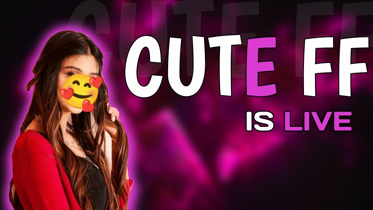 CUTE FF IS LIVE.....Free Fire Team Code Game Play !! - YouTube