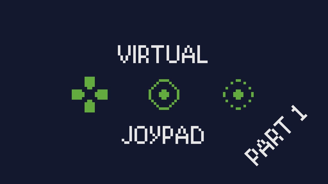 Godot Gamedev Virtual Joypad P1 Youtube
