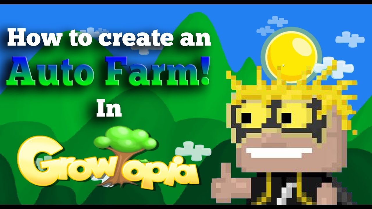 HOW TO MAKE AN AUTO FARM! - Growtopia (No Magplants) - YouTube