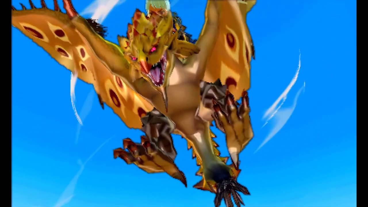 [MHST] Golden Rathian Kinship Attack - YouTube