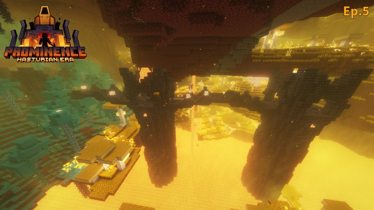 One of the Best Structures in the Nether! Minecraft Prominence (Ep.5 ...