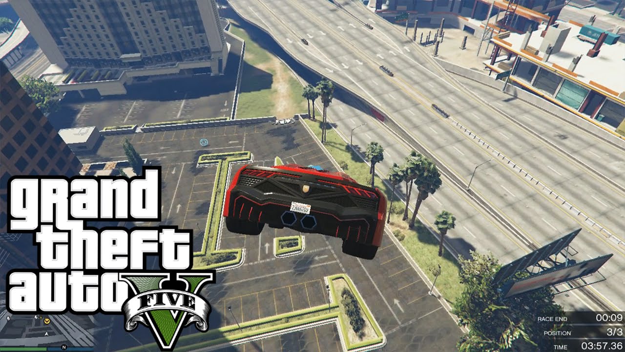 GTA 5 PC: CALIFORNIA CAR SURFING FAIL!!! - Funny Moments - YouTube