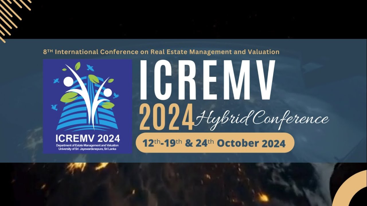 ICREMV 2024: Call for Papers - YouTube