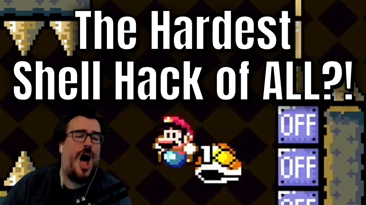 The Hardest Shell Kaizo Ever?! Barb Plays Super Mario World Kaizo Baron ...