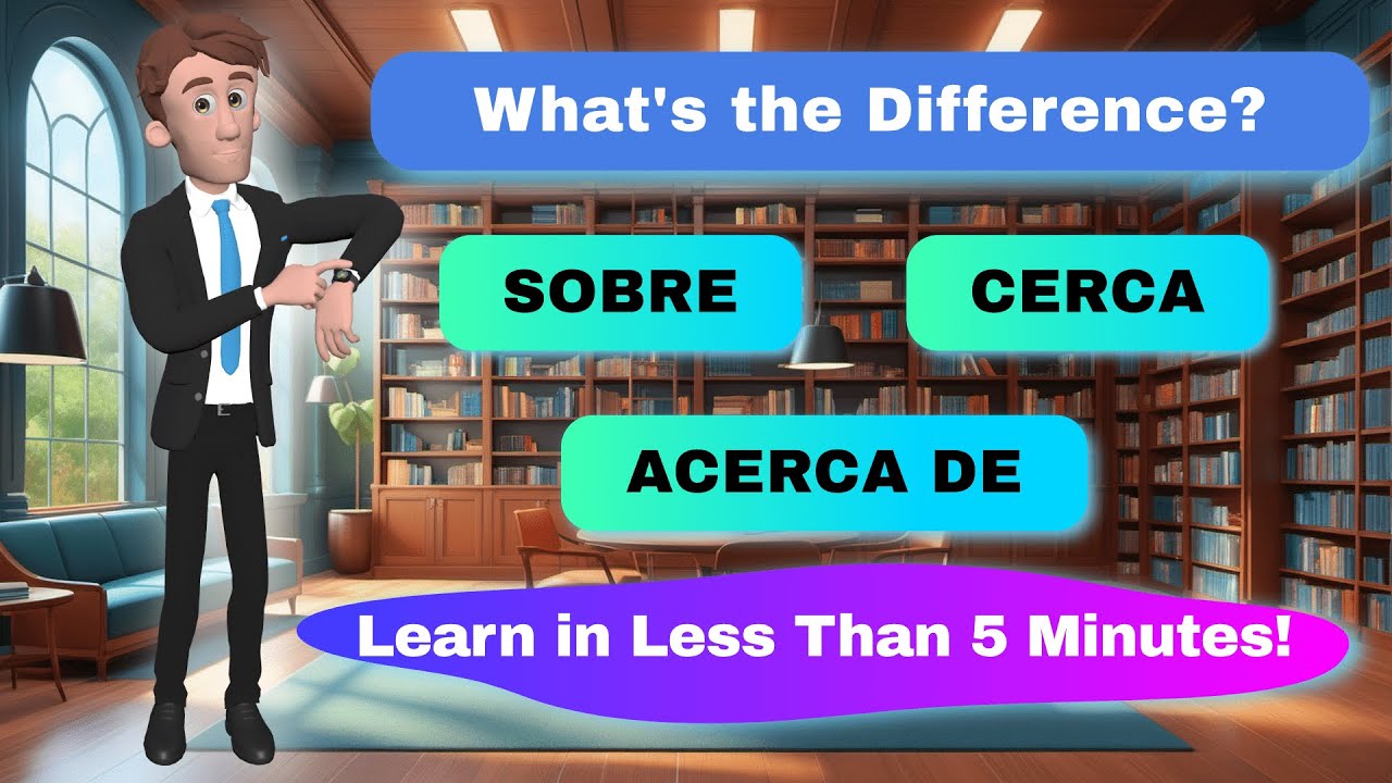 Mastering the Difference: 'Sobre,' 'Cerca,' and 'Acerca de' in Spanish ...