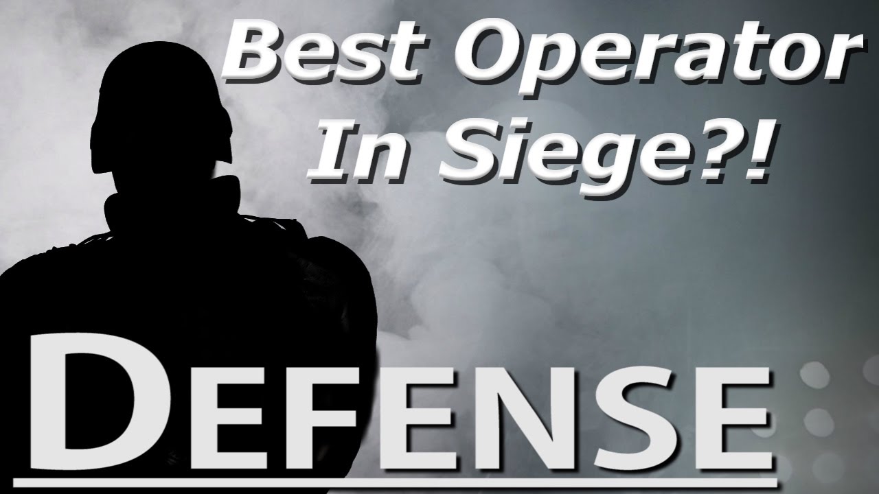 The Best Operator In Siege - Defense - YouTube