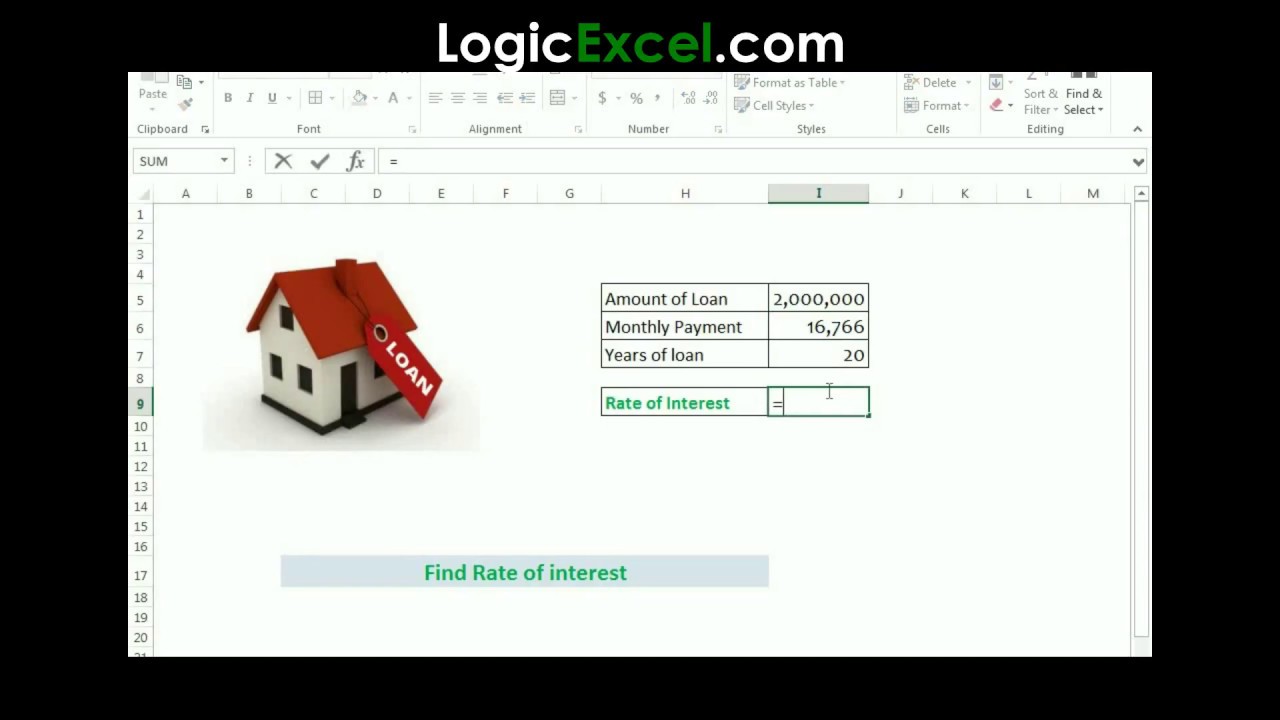 Use Rate Function In Excel YouTube use-rate-function-in-excel-youtube