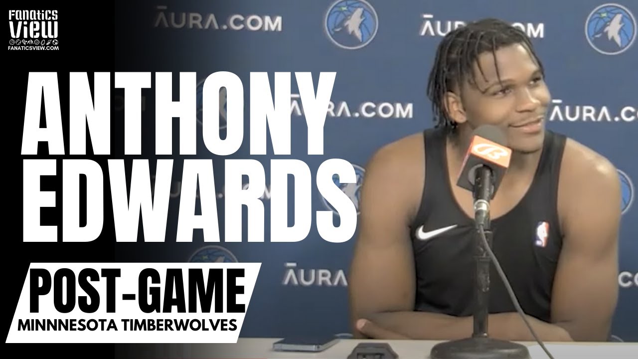 Anthony Edwards Hilariously Orders McDonald's in Post-Game Interview ...