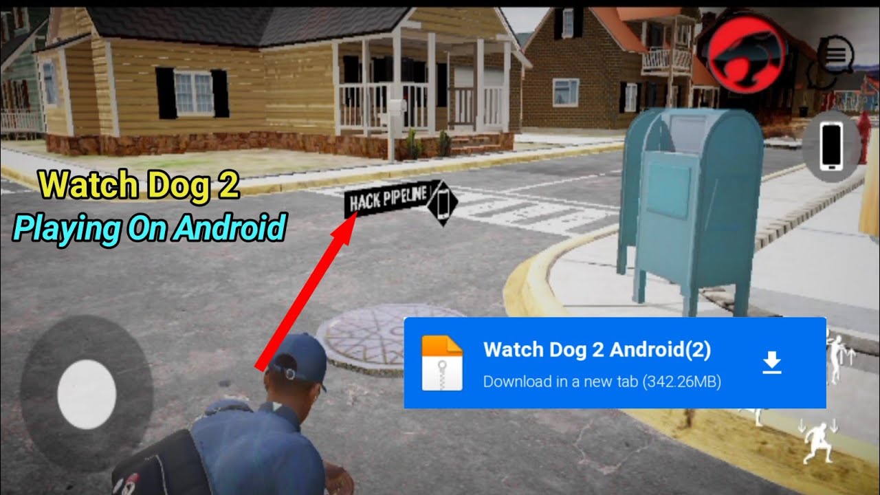 Watch Dog 2 Playing On Android| Beta Version| #howtodownloadwatchdog2 #watchdog2 #trending # ...