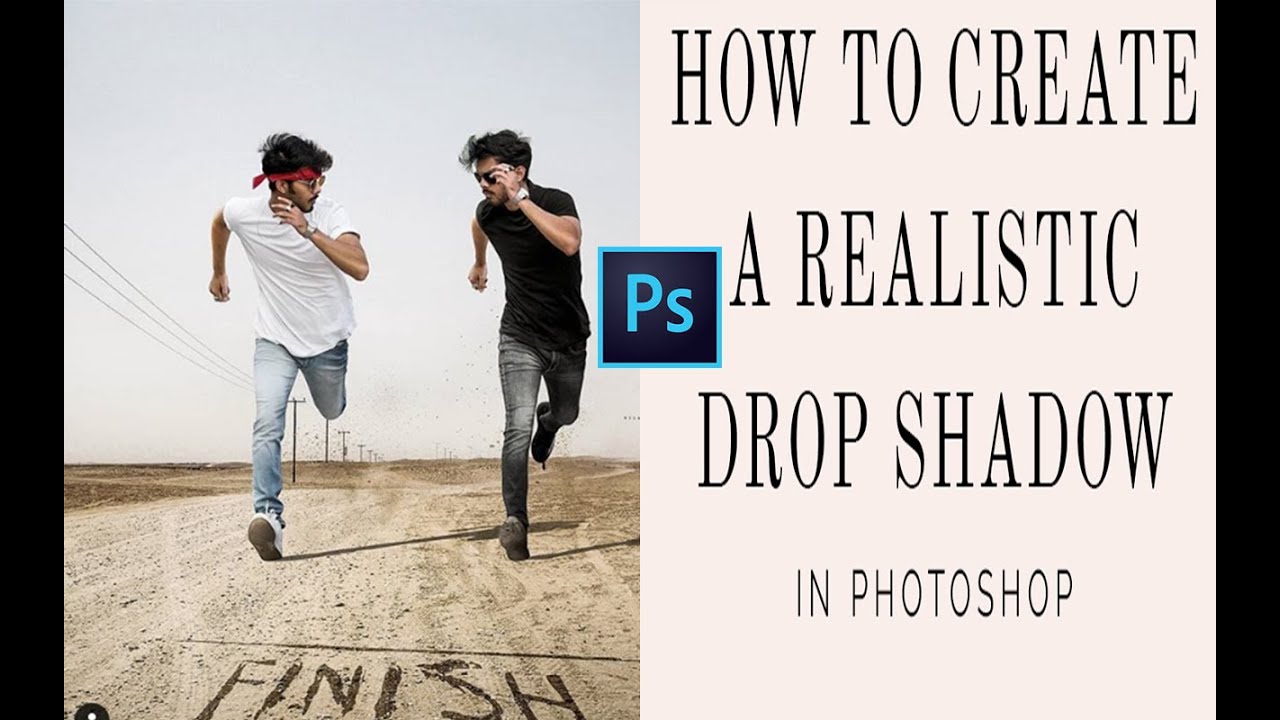 How To Make Realistic Shadows in Photoshop|| photoshop action|| Create ...