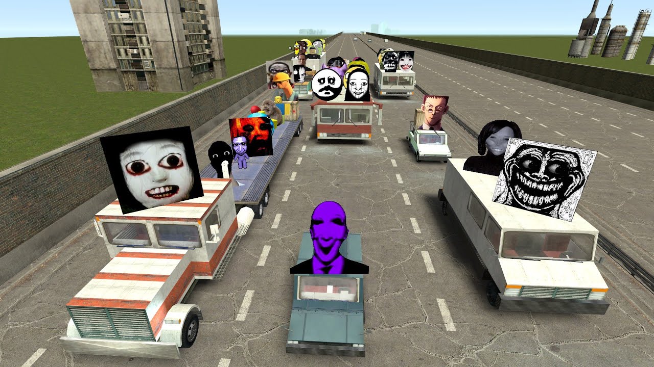 Nico's Nextbots The Road Gmod - YouTube