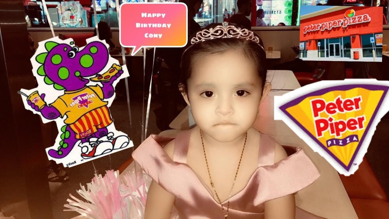 CONY BIRTHDAY PARTY 🥳 | PETER PIPER PIZZA 🍕 - YouTube