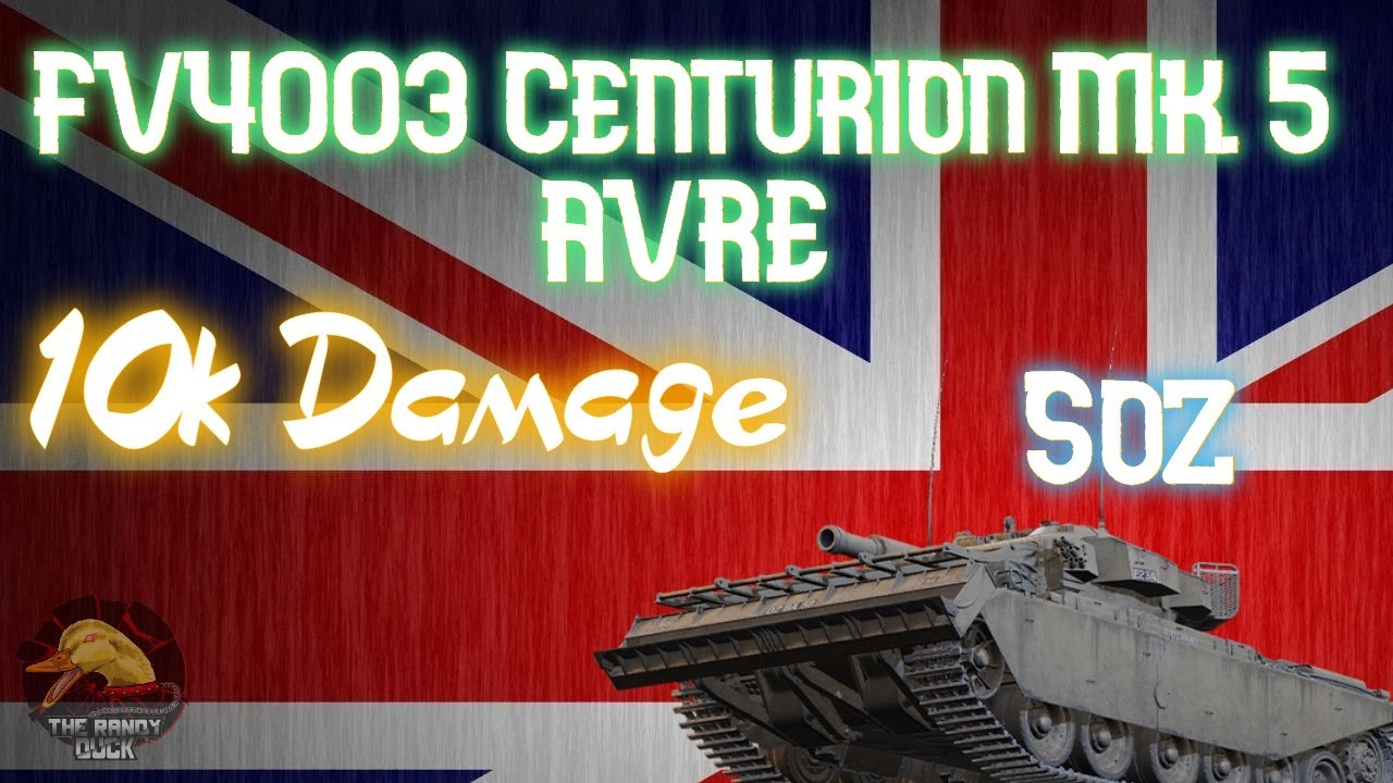 FV4003 Centurion Mk. 5 AVRE: 10k Damage! II Wot Console - World of ...