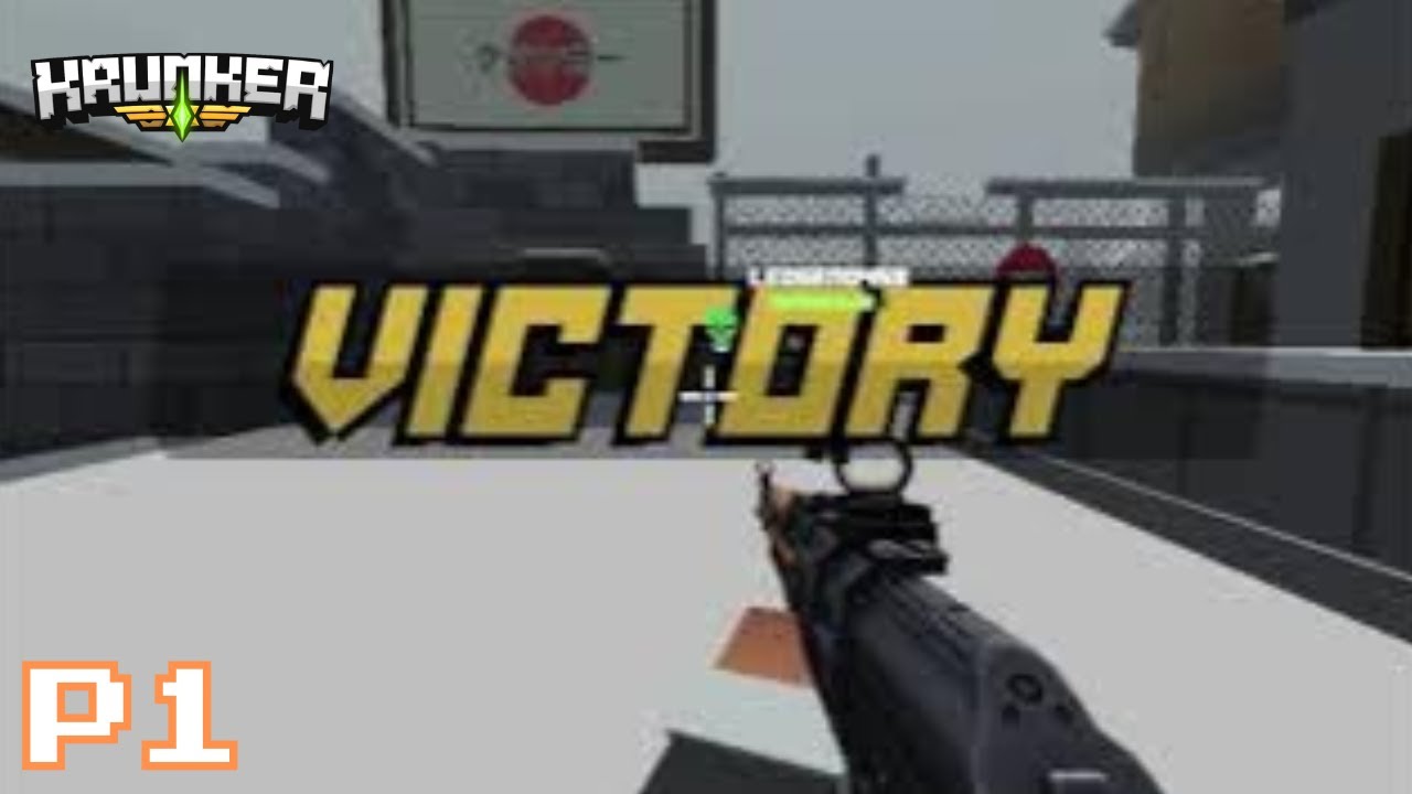 Playing Krunker Strike with friends part 1 - YouTube