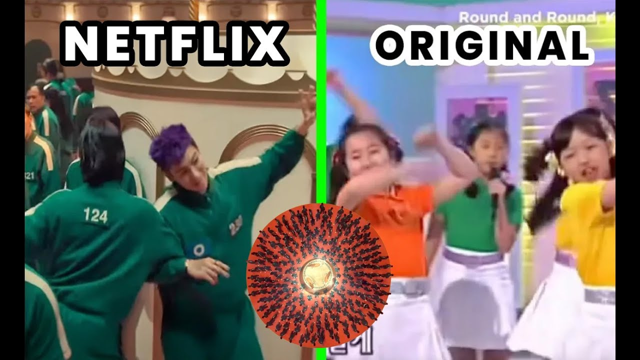 Mingle Game Song “Round and Round” Neflix vs Original - YouTube