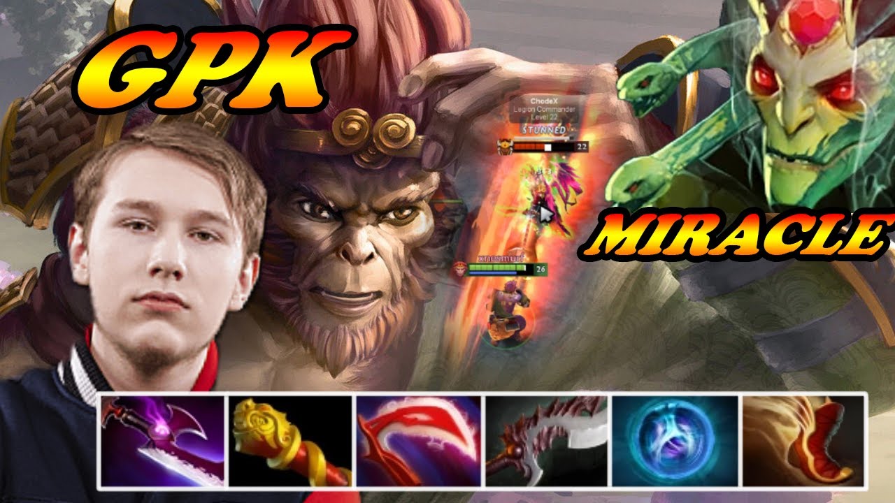 Gpk Monkey King mid ft Miracle Medusa raid boss | Giveaway | 7.33b ...