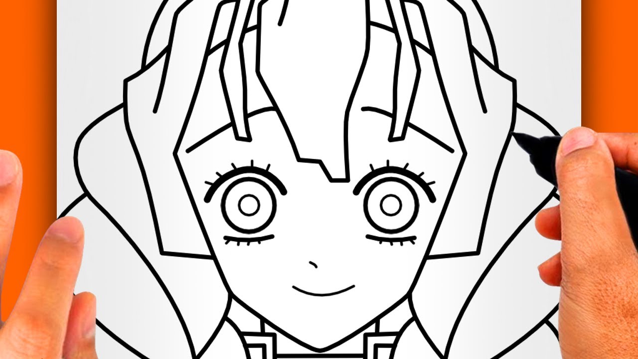 HOW TO DRAW MITSURI (EASY MITSURI DRAWING) - YouTube