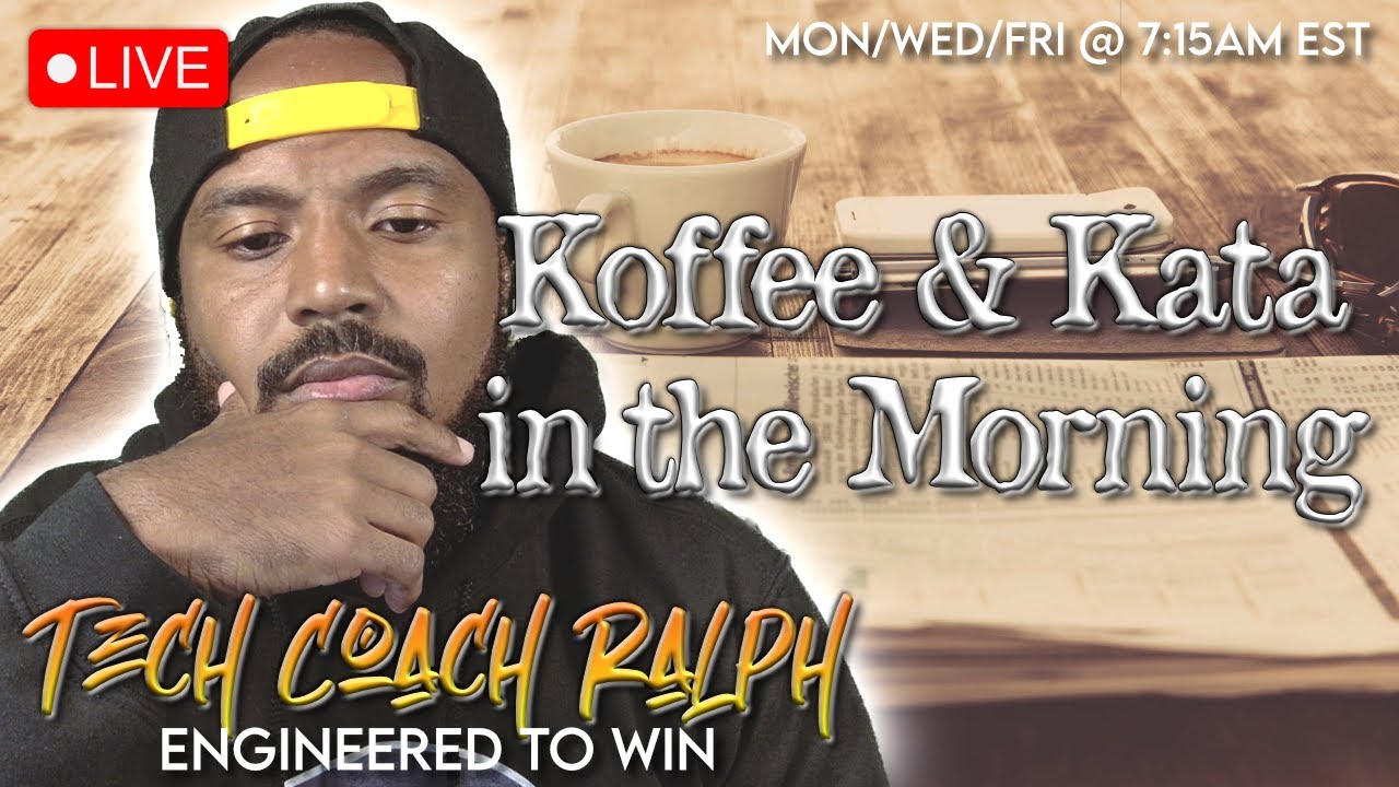 Koffee & Kata Morning Show | News, Coffee, and Coding Challenge! - YouTube