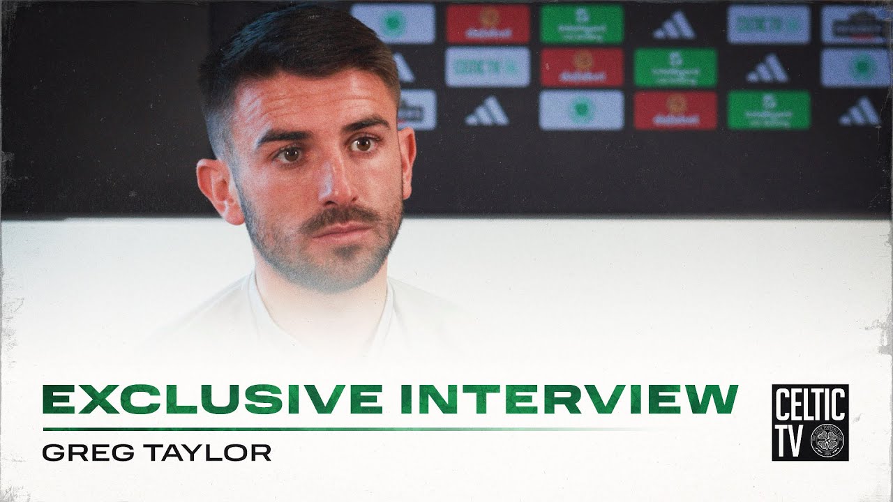 Celtic TV Exclusive Interview | Greg Taylor previews tonight's game against St Mirren - YouTube
