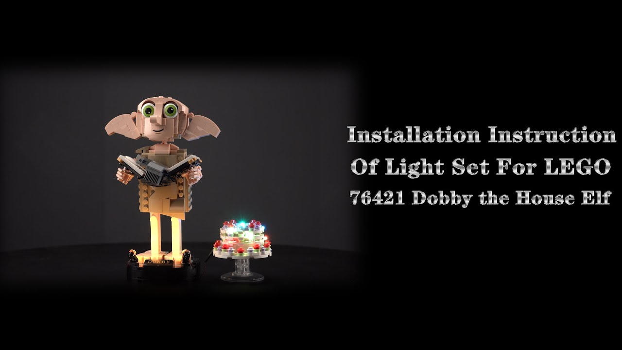 Installation Instruction Of Light Set For LEGO 76421 Dobby the House ...
