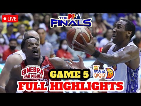 Talk 'n Text vs Barangay Ginebra Full Game Highlights | PBA Finals | Game 5 | Commissioner's Cup