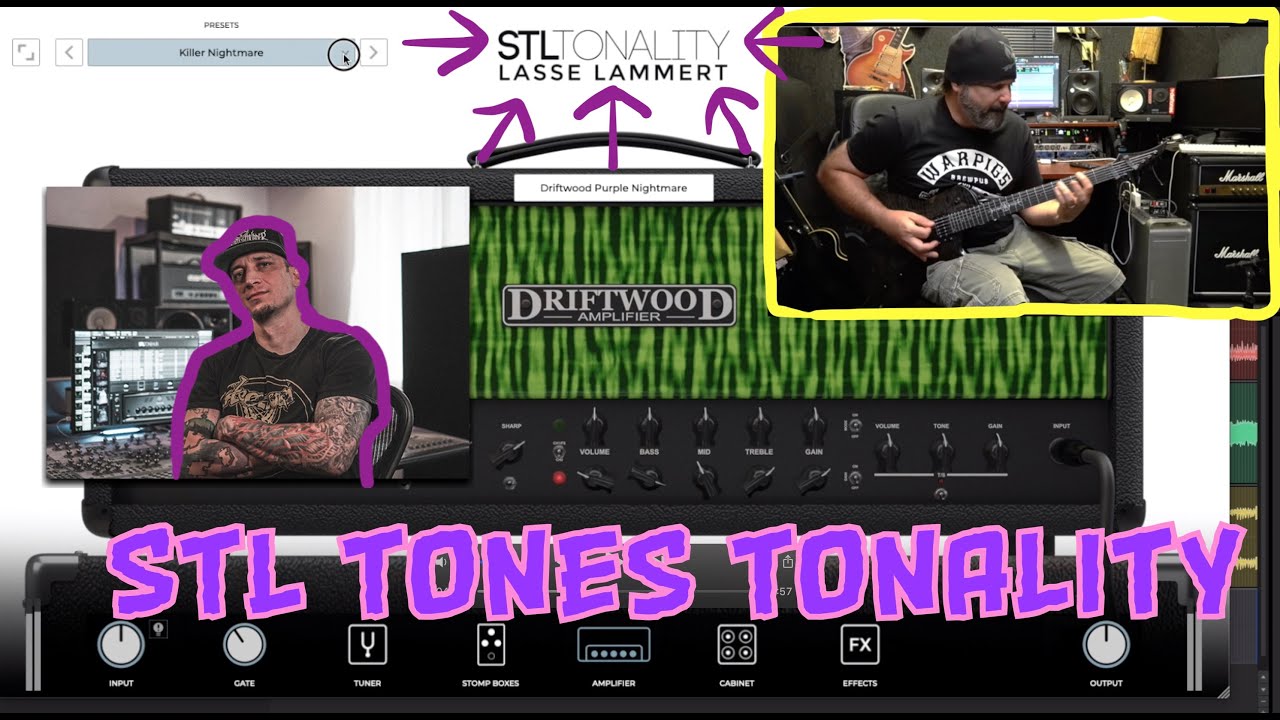 STL Tones Tonality - Lasse Lammert - METAL - YouTube