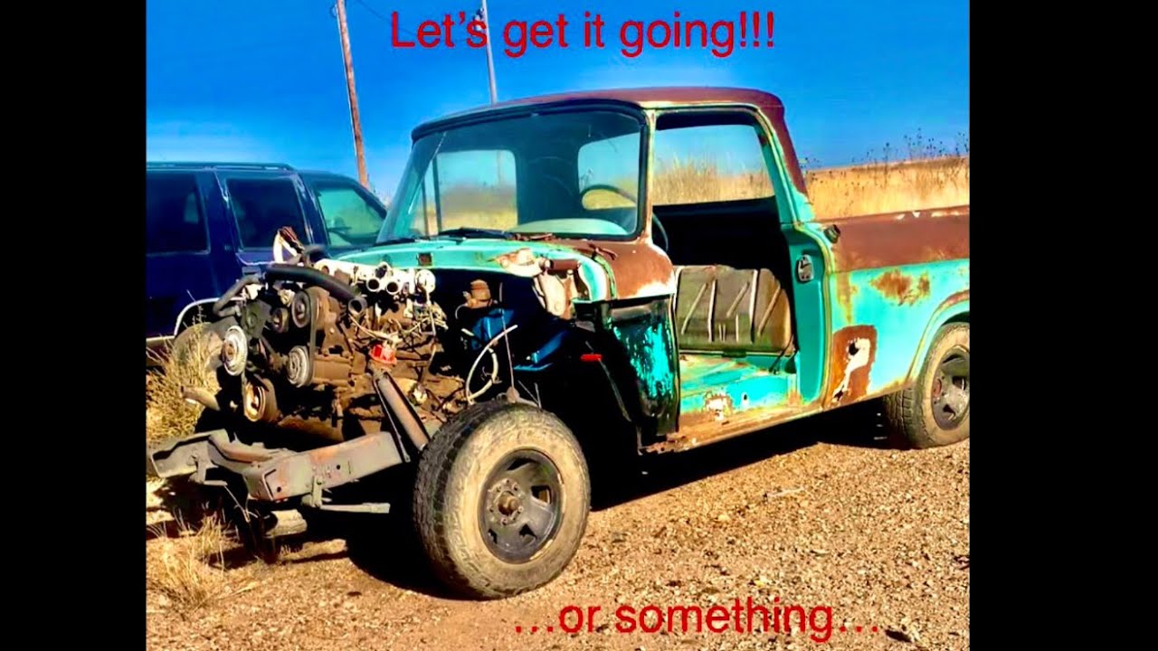 First build for the channel! Fuel injected 300 Inline 6 swapped 1961 ...