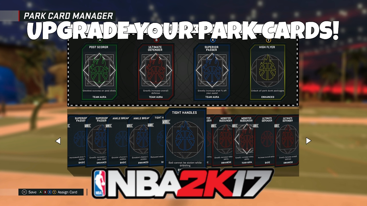 THINGS NOBODY WANTS YOU TO KNOW ABOUT PARK CARDS IN NBA2K17! (PARK CARD ...