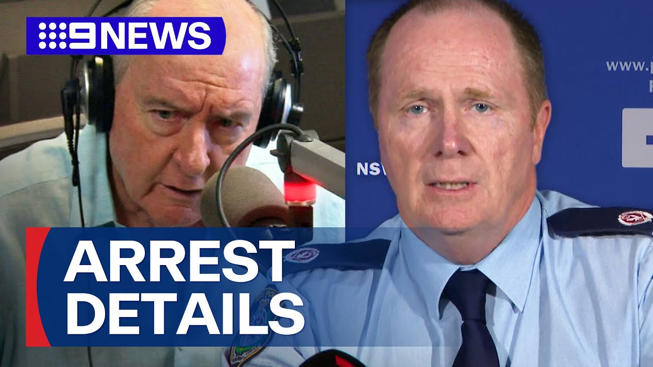IN FULL: NSW Police address the media after Alan Jones charged | 9 News ...