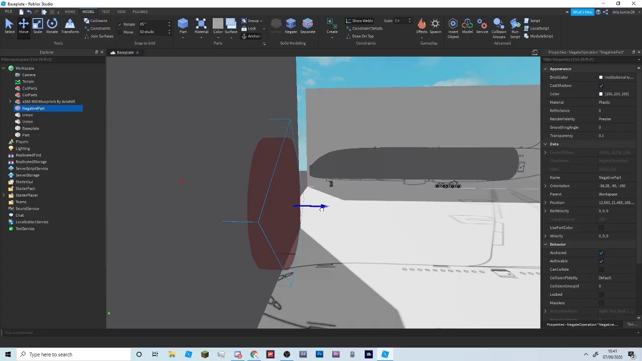 Building an Airbus A380 | Roblox Studio - YouTube