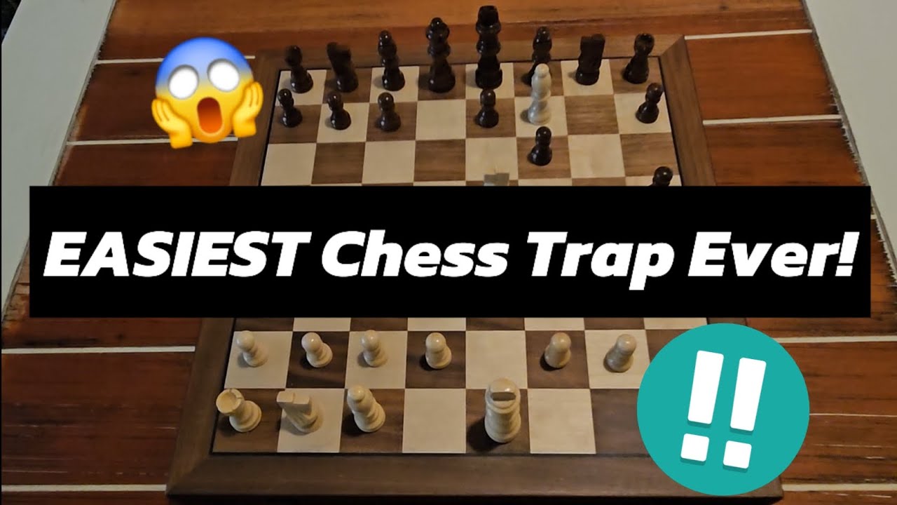 You NEED to Learn This EASY Chess Trap! - YouTube