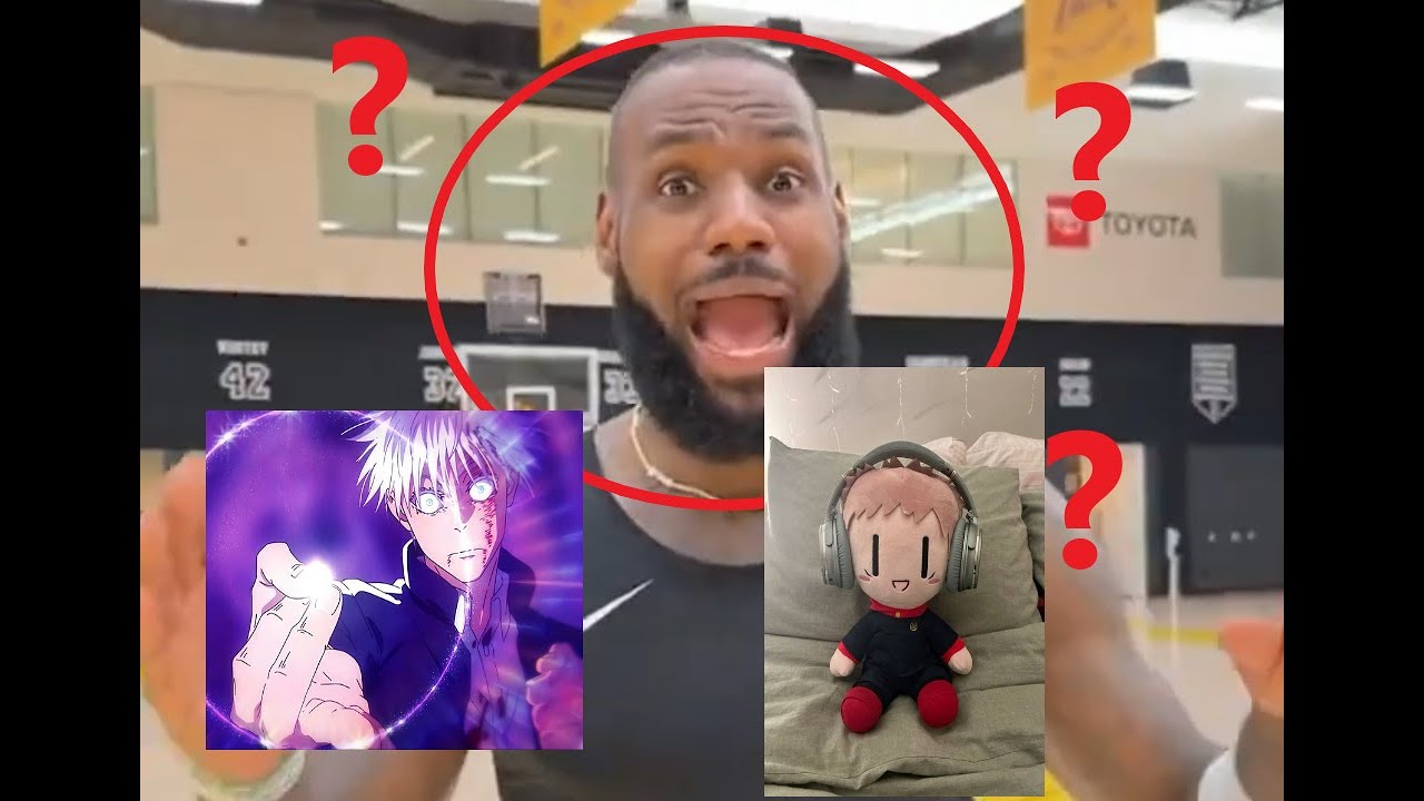Lebron James scream if you're Satoru Gojo - YouTube