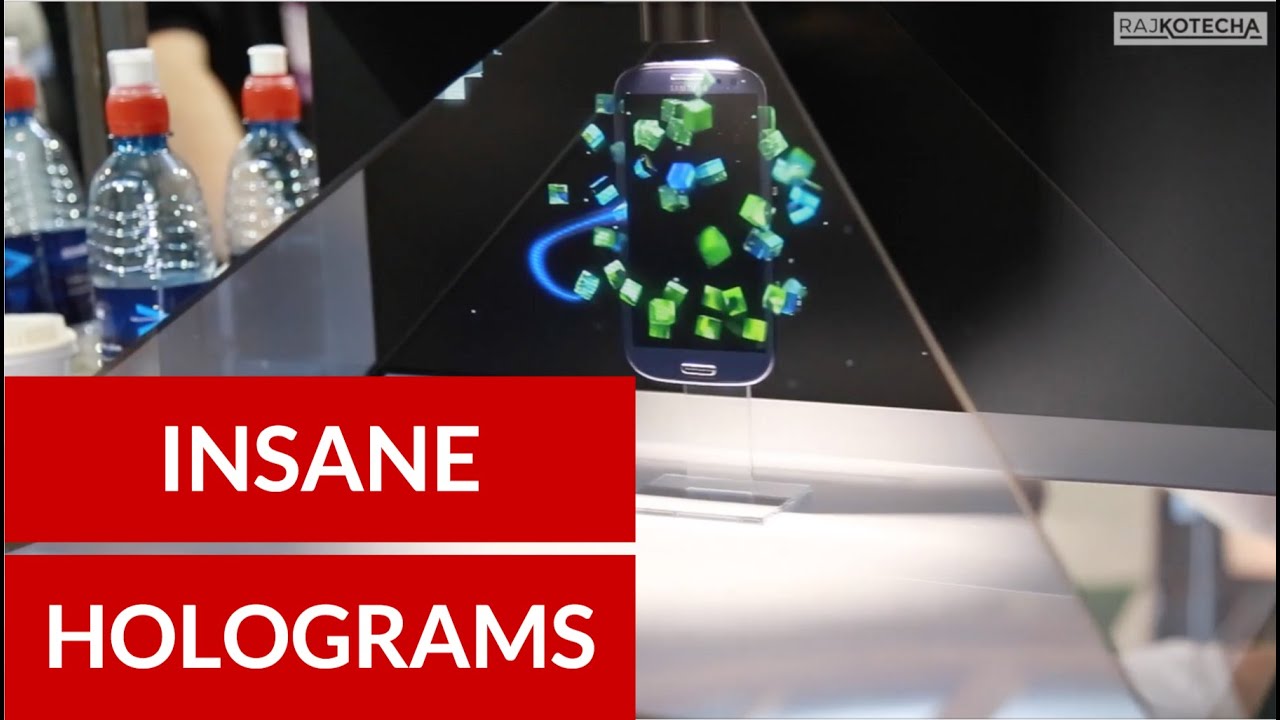 Real Fiction Holograms Will Blow Your Mind - YouTube