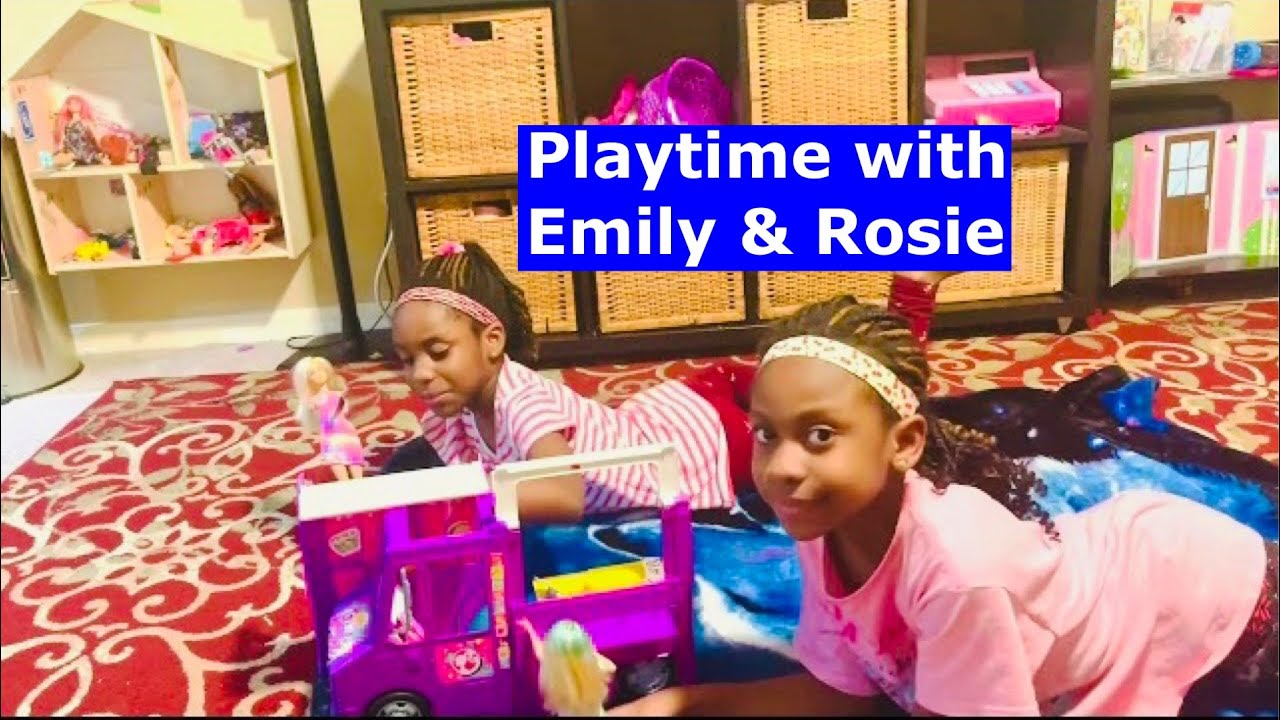 FUNTIME WITH OUR NEW TOYS | Playtime with Emily & Rosie - YouTube