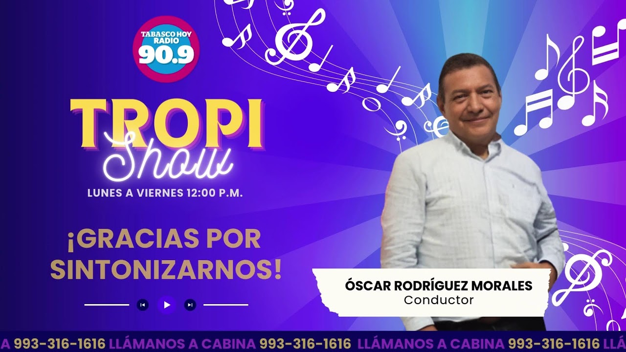 Tropi Show con Oscar Rodríguez a través de la 90.9 FM - YouTube