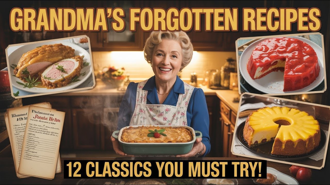 12 Forgotten American Recipes That Families Once Loved 🍲 - YouTube