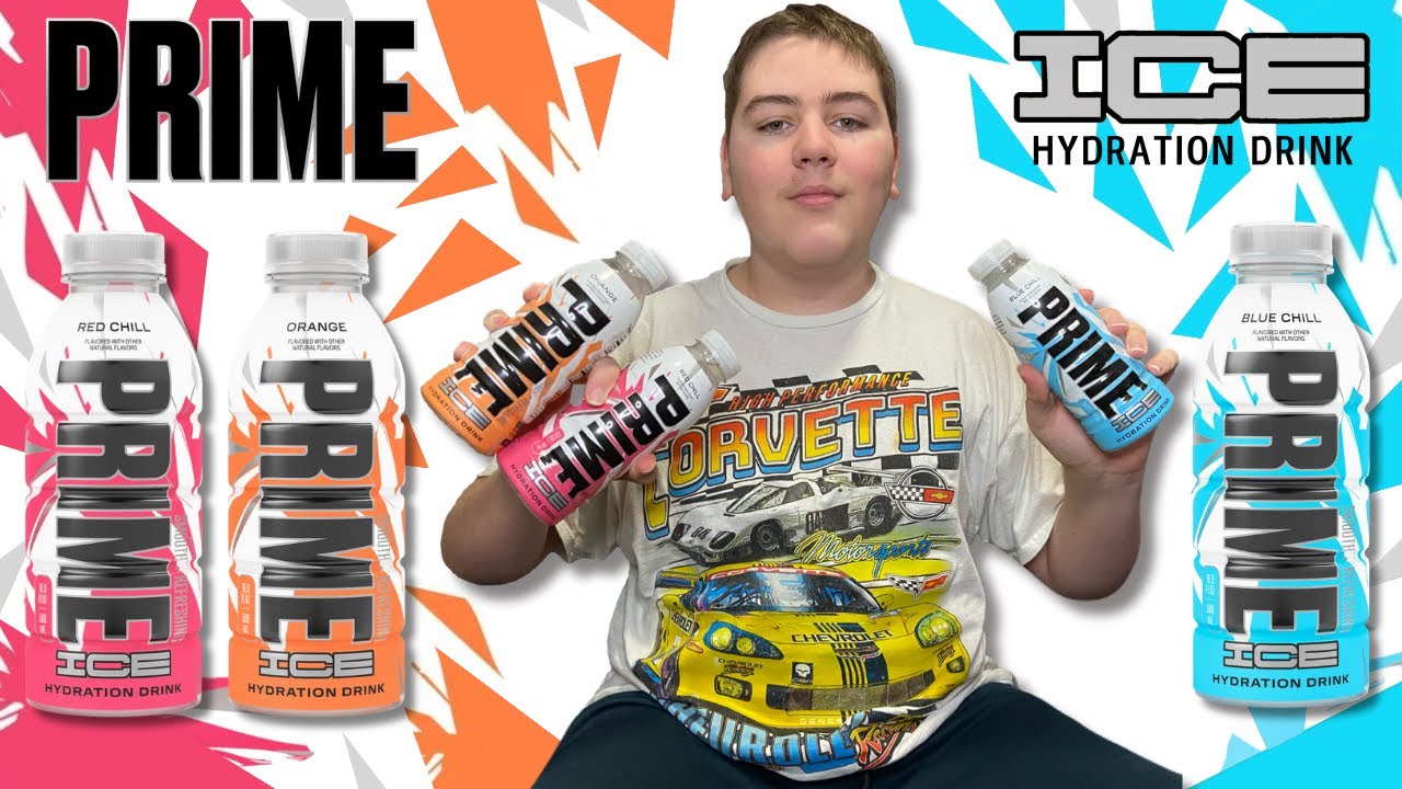 New Ice Prime Hydration Taste Test - YouTube